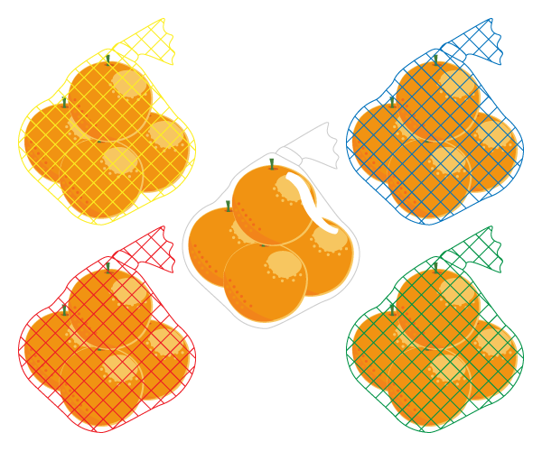 Color Assimilation Orange | Colors optical illusions